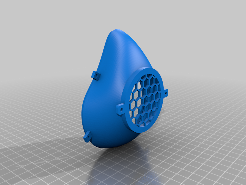 Free 3D file Face filter mask・3D printable model to download・Cults