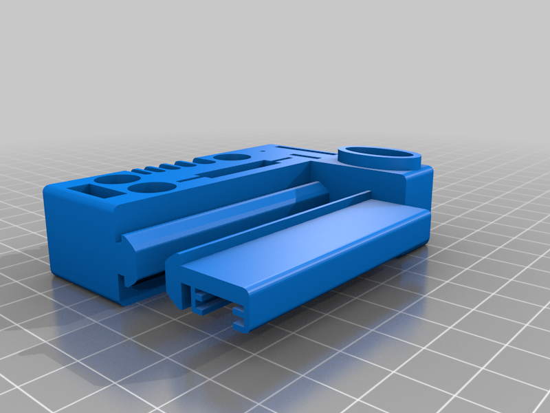 Free 3D file Ender 3 Pro tool holder with LED slot end cap 🔚・3D printer ...