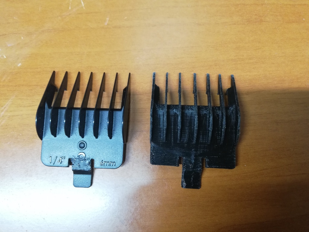 Free 3D file comb for beard machine・Model to download and 3D print・Cults