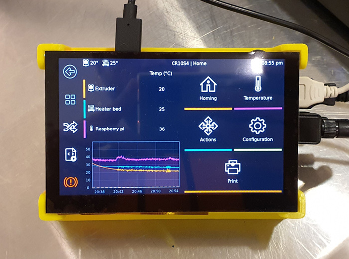 Free 3D file BTT TFT50 Floating Screen case - Raspberry pi 4 ...