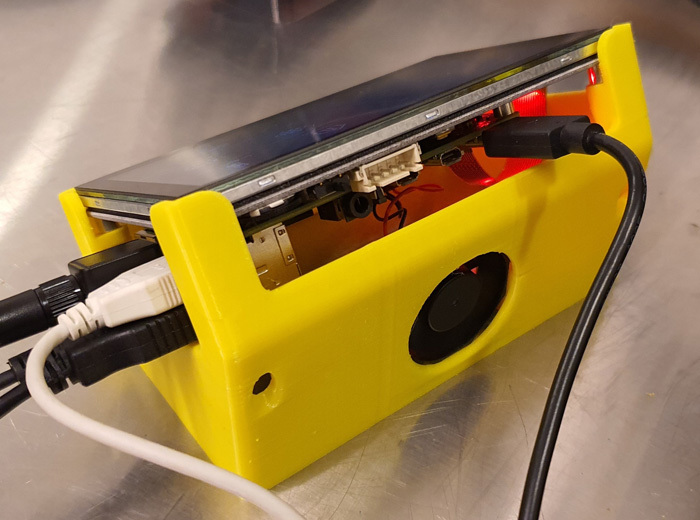 Free 3D file BTT TFT50 Floating Screen case - Raspberry pi 4 ...