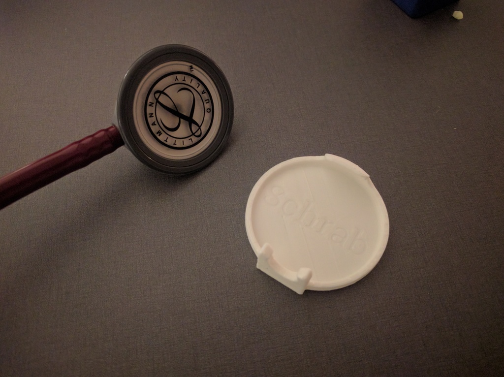 Free 3D file Littmann stethoscope protection cap 🩺・3D printable design ...