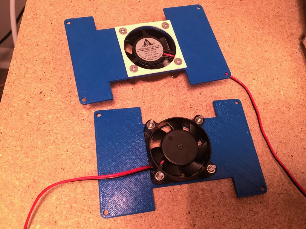 Free 3D file MiSTer 40mm bolted fan plate and adapter・Model to download ...
