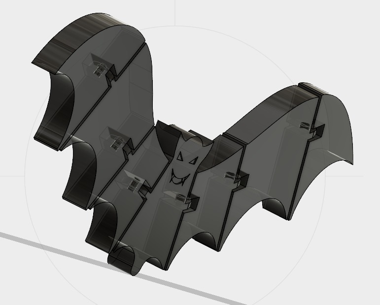Free 3D file Articulated Bat・3D printing idea to download・Cults