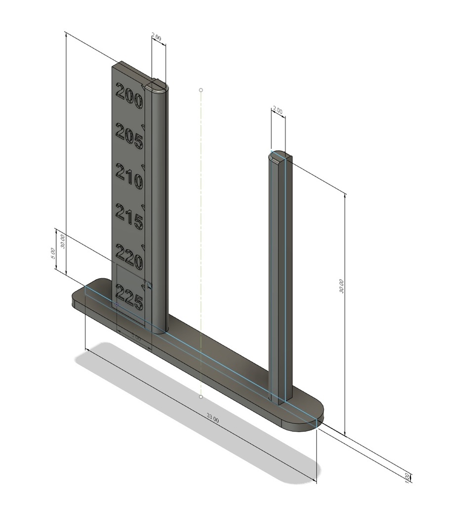 Free 3D file Retraction / Stringing tower test with temperature set 🔧 ...