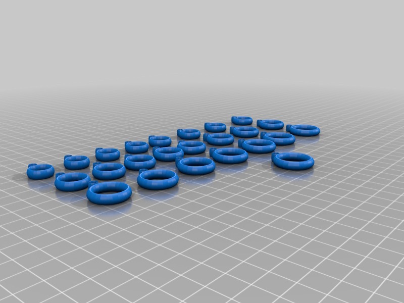 Free 3D file Ring Sizer (mm) 💍・3D printer design to download・Cults