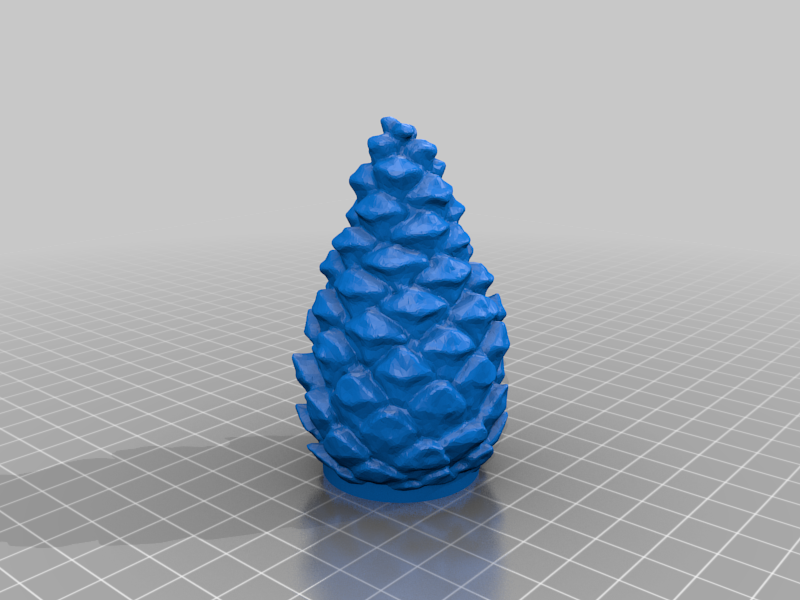Free STL file Pine Cone Cache (improved) 🗺・3D print model to download・Cults