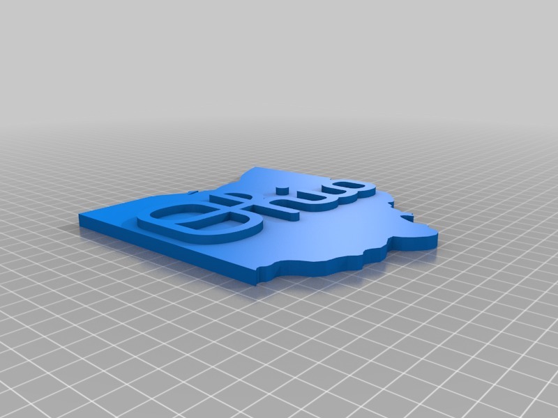 Free 3D file Script Ohio Sign・3D printing model to download・Cults