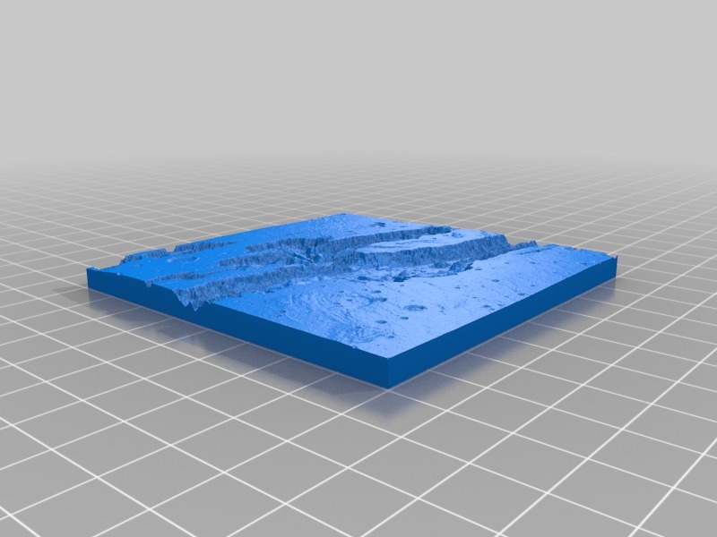 Free 3D file Valles Marineris, Mars・3D printing template to download・Cults