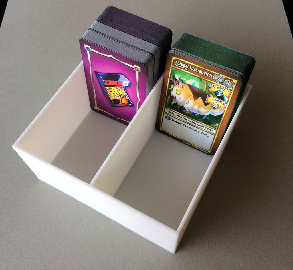 Free 3D file Small cards deckbox insert・3D printer model to download・Cults
