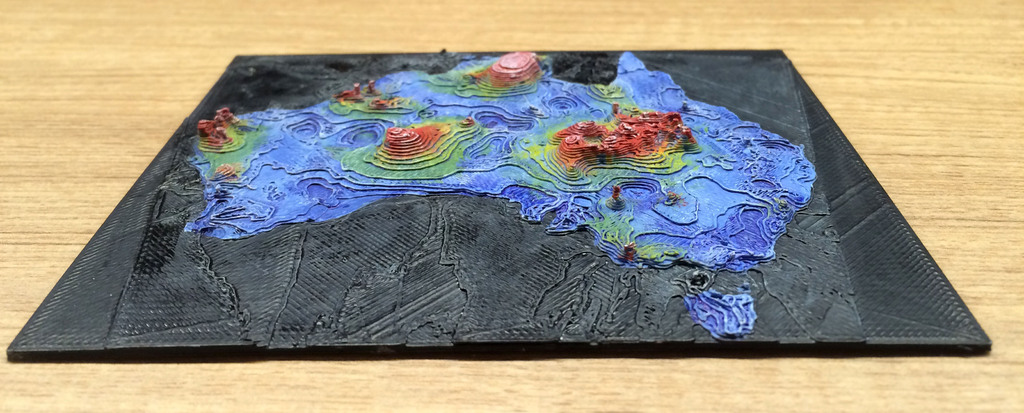 Free 3D file Geothermal map of Australia・3D printing model to download ...