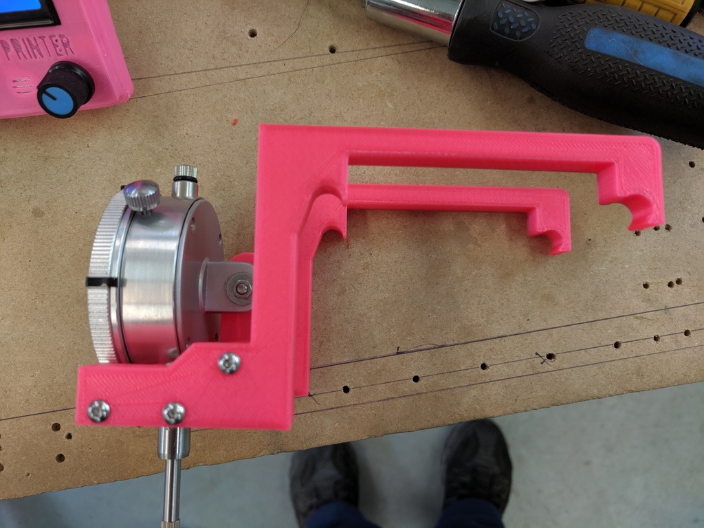 Free 3D file Dial indicator for CORE XY・3D printing template to ...