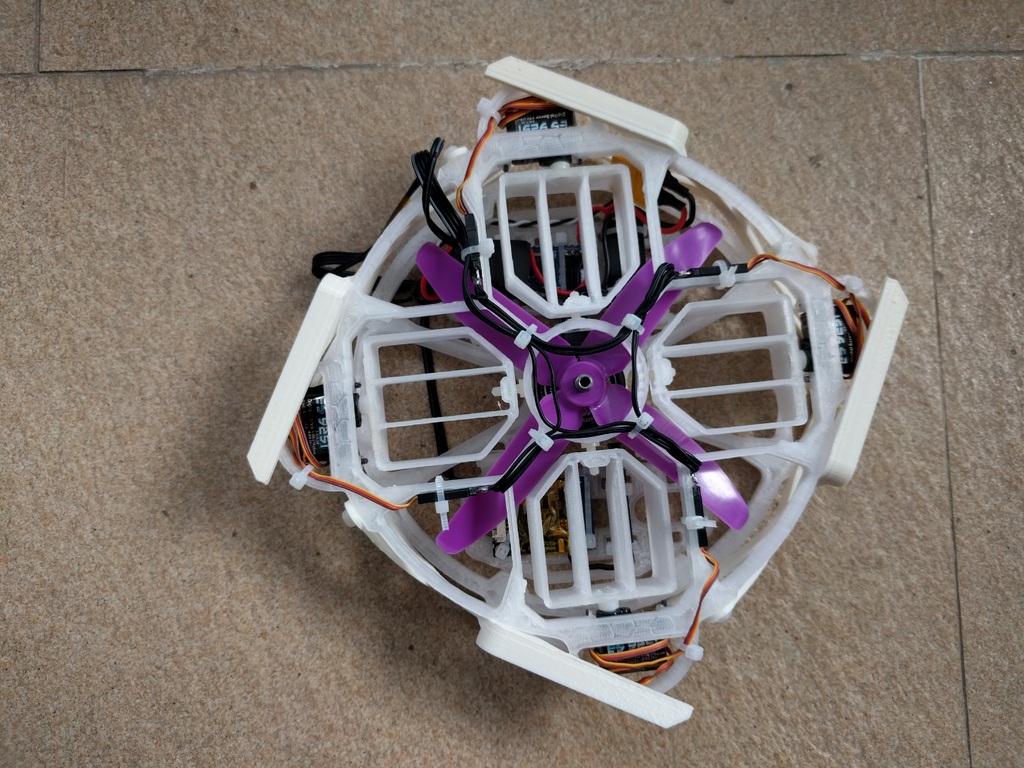 Free 3D file Folding singlecopter 🛩️・3D printable model to download・Cults