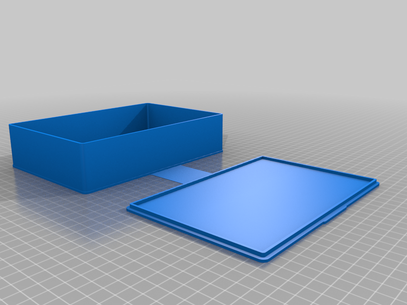 Blue 3d Rectangle