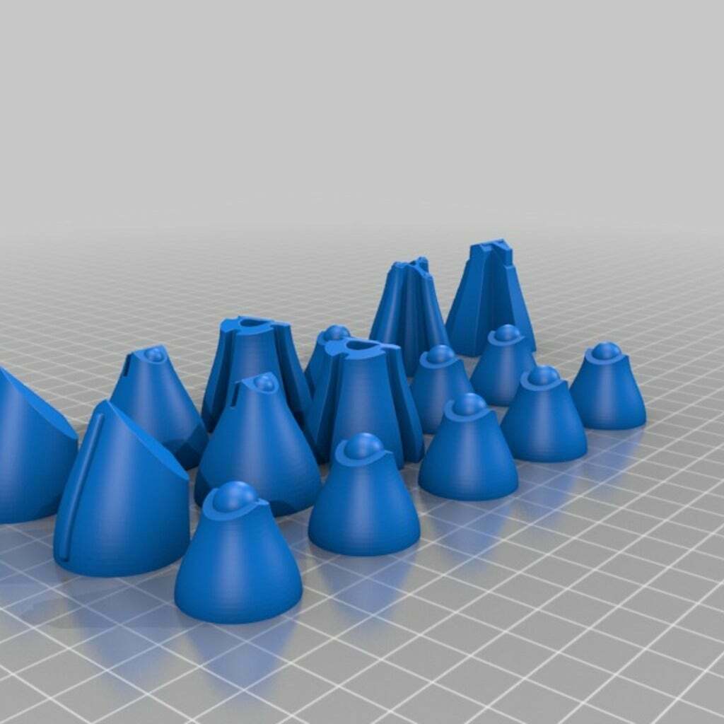 Free STL file Chess Cheese: Emilie and Claude-8's Appetizer ♟️・Template ...