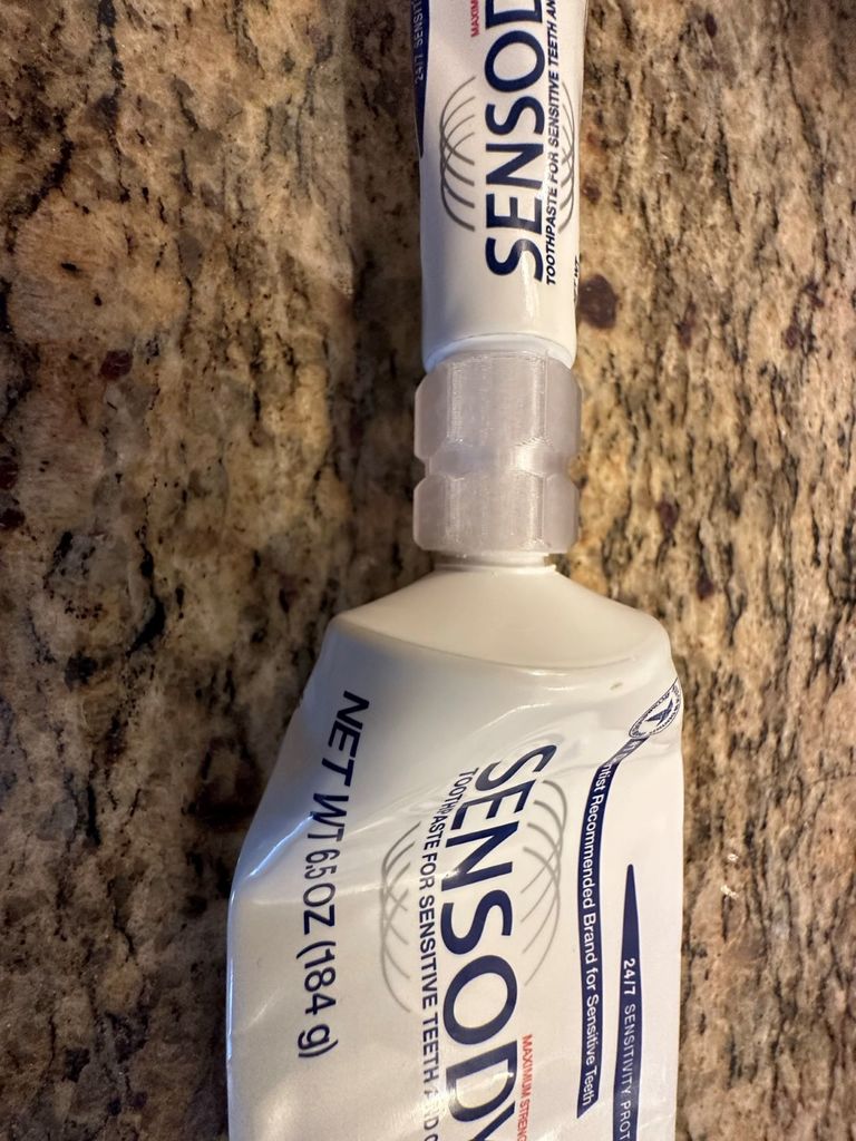 Free 3D file Sensodyne Toothpaste Transfer Connector・3D printer model ...