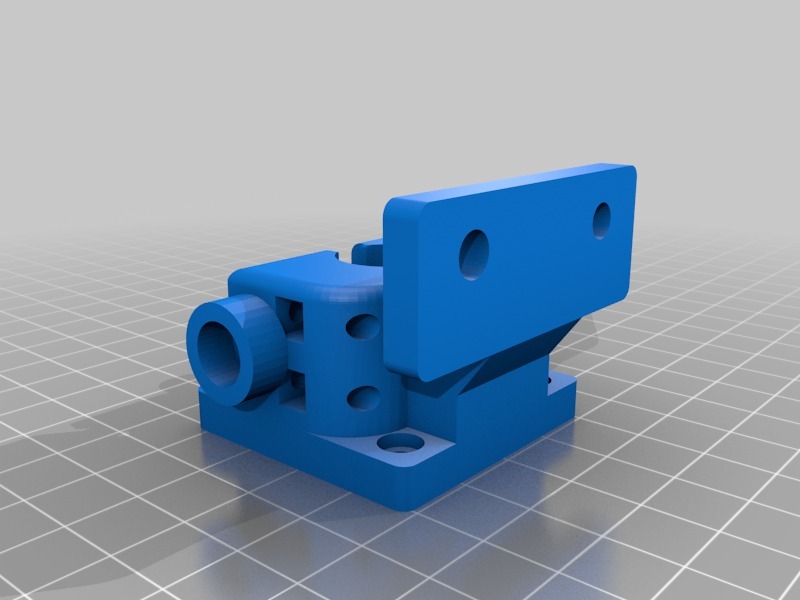 Free 3D file Compact Direct Drive MK7 Bowden Extruder for 1.75mm Remix ...