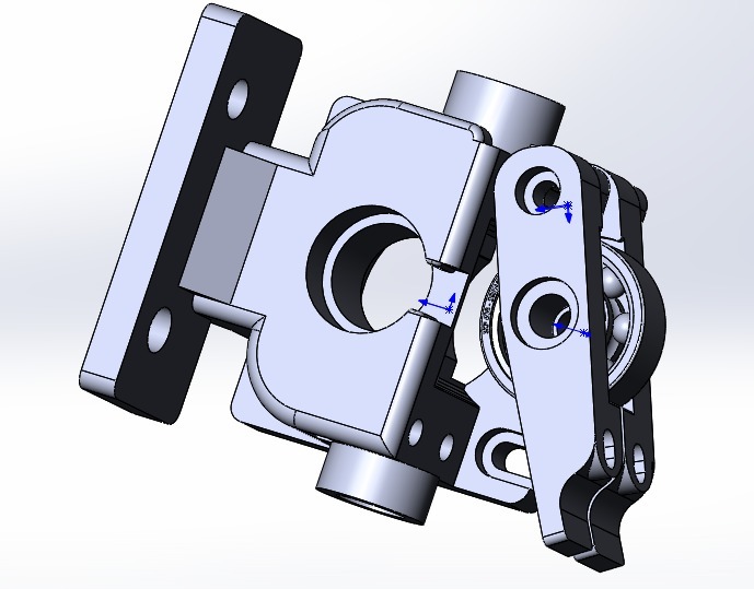 Free 3D file Compact Direct Drive MK7 Bowden Extruder for 1.75mm Remix ...