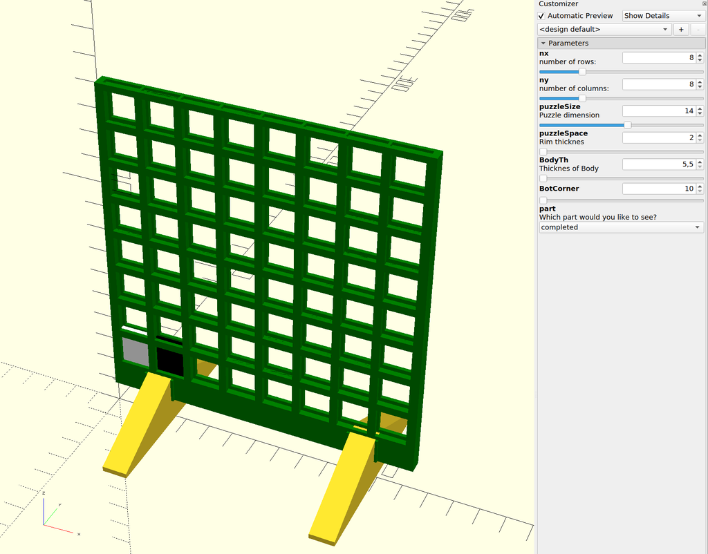 Free 3D file Four in row・Model to download and 3D print・Cults