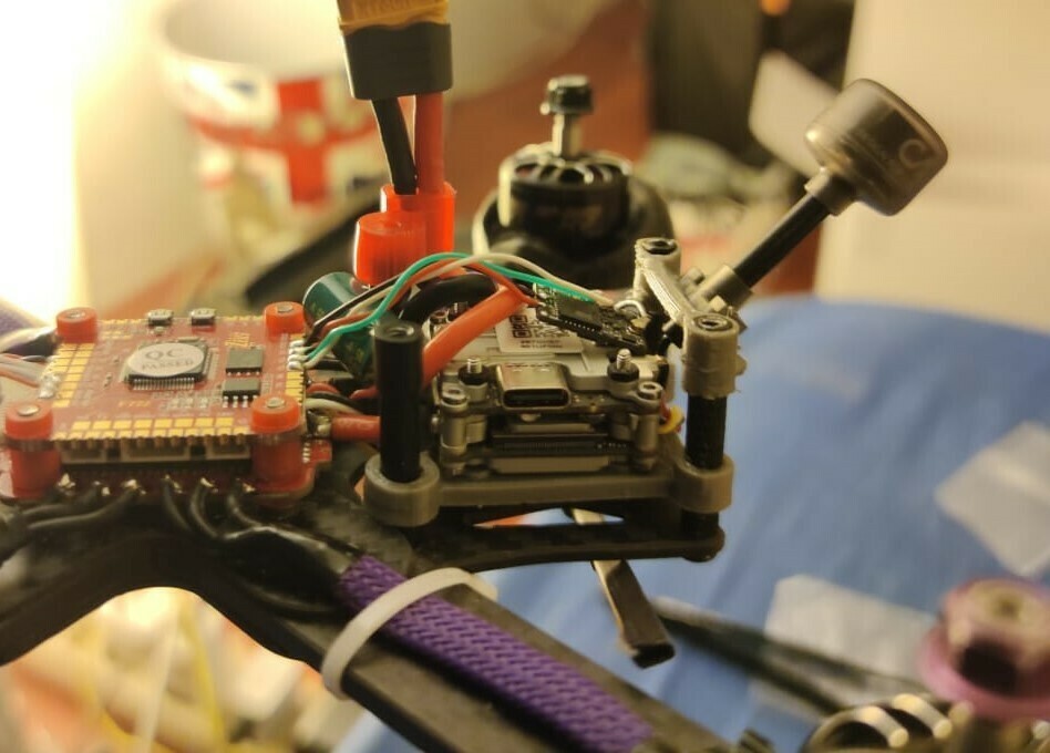 Free 3D file Caddx Vista mount Frank Citro Frame 🖼️・3D printer design ...