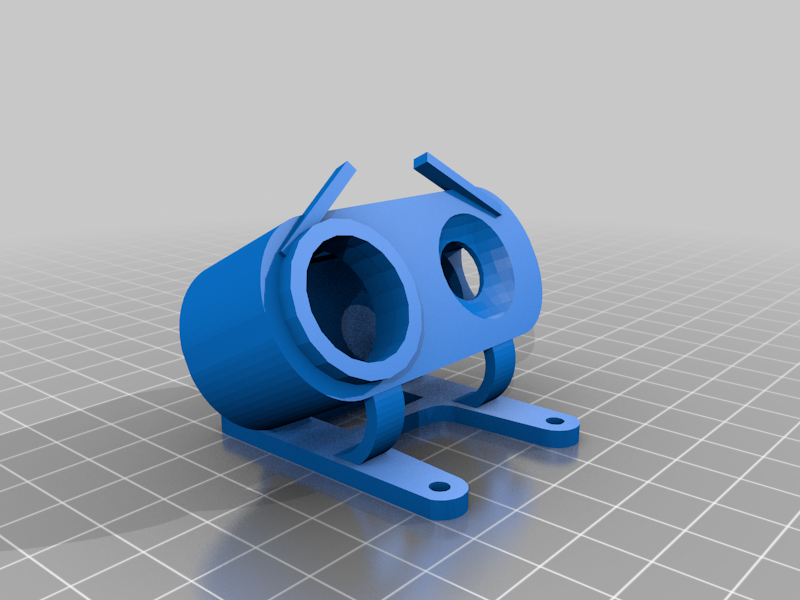 Free 3D file Runcam thumb mount TBS Source one V3 🚁・3D printable object ...