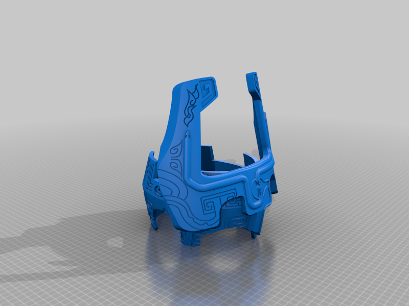 Free 3D file Midna Mask - Fused Shadow・Model to download and 3D print・Cults