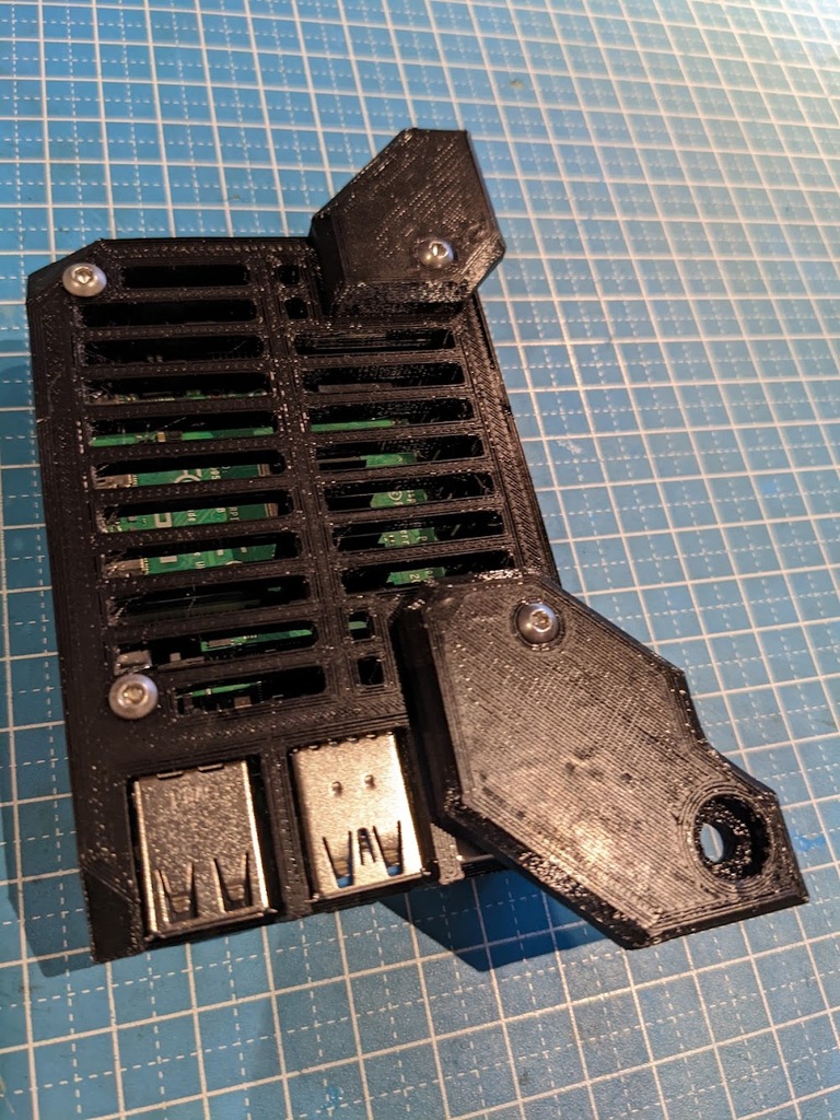 Free 3D file Raspberry Pi 4 Case Prusa Bear 2.1 Style・3D printable ...