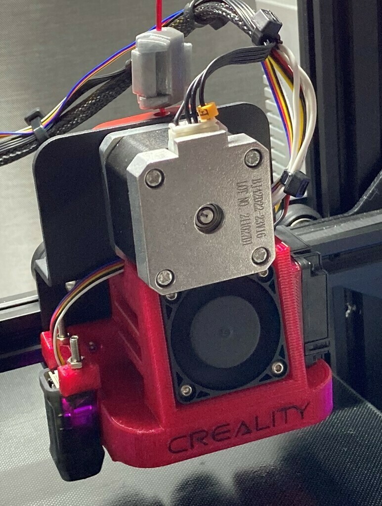 Free 3D file Satsana fan duct for Creality Spider Hot end and direct ...