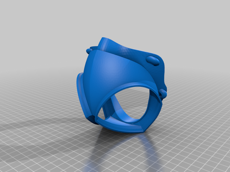 Free 3D file Comfortable Covid Mask・Model to download and 3D print・Cults