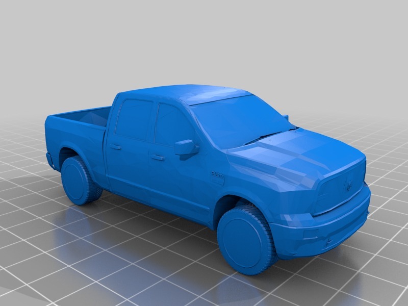 Free 3D file Dodge Ram 🐏・3D printer model to download・Cults