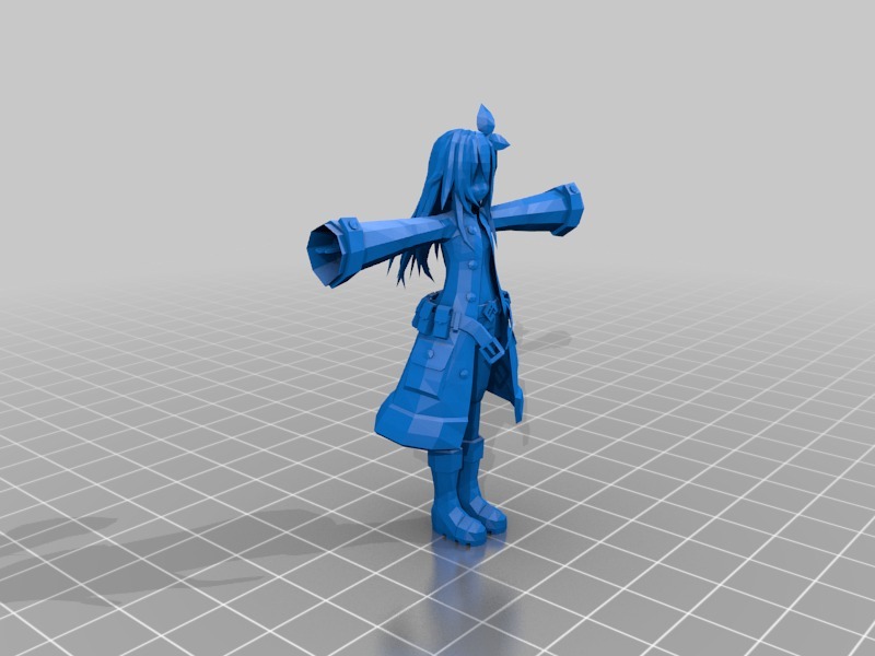 Free 3D file Hyperdimension Neptunia IF・3D printing idea to download・Cults