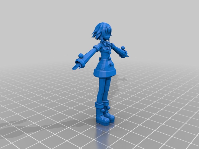 Free 3D file Hyperdimension Neptunia Neptune 👽・Design to download and ...