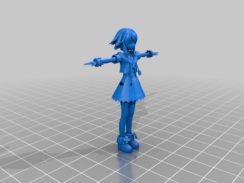 Free 3D file Hyperdimension Neptunia Neptune 👽・Design to download and ...