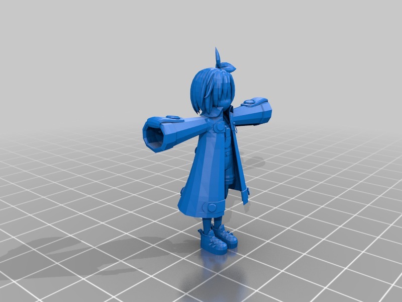 Free 3D file Hyperdimension Neptunia IF・3D printing idea to download・Cults