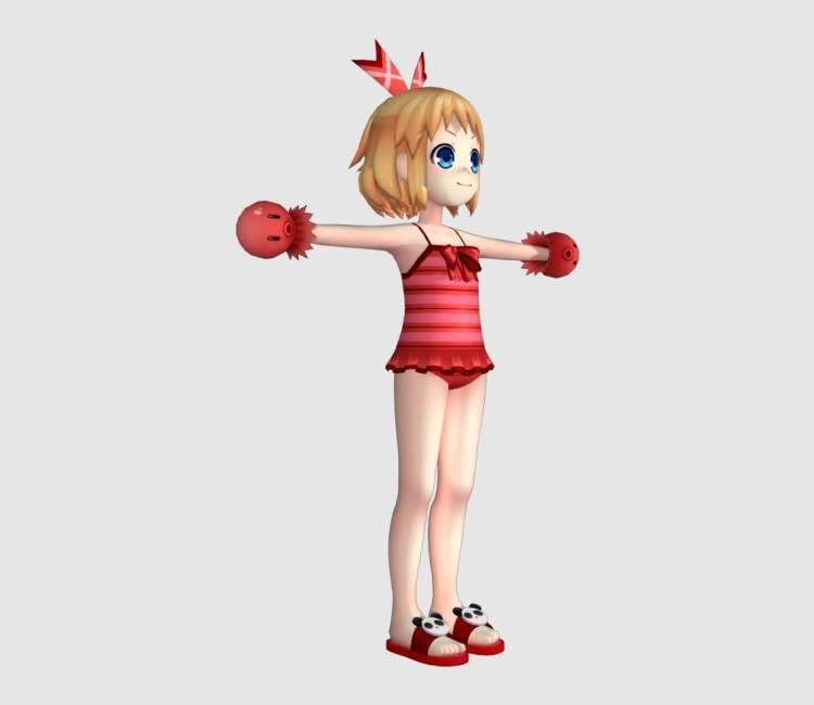 Free 3D file Hyperdimension Neptunia Peashy・3D printing template to ...