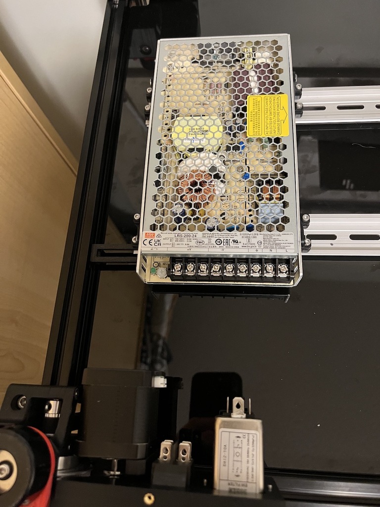 Free 3D file Voron 2.4 PSU Stabilizer Spring Din Clip・3D printer model to download・Cults