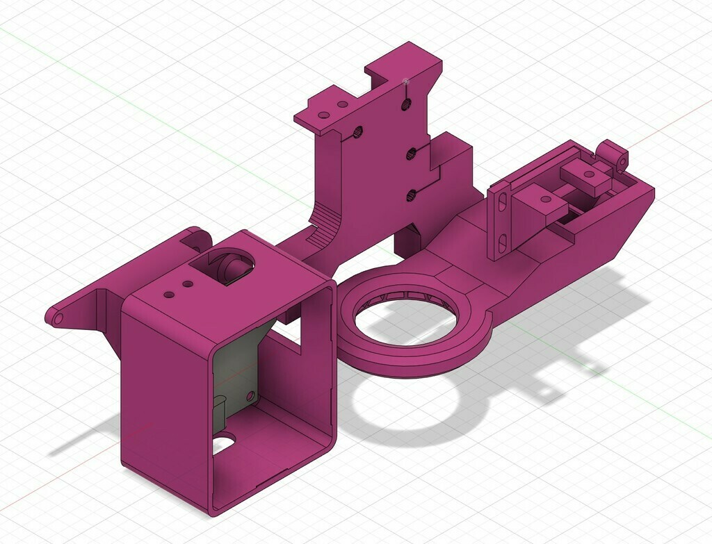Free 3D file Biqu B1 - Biqu H2 V2S dragchain mount 🧞‍♂️・3D printable ...