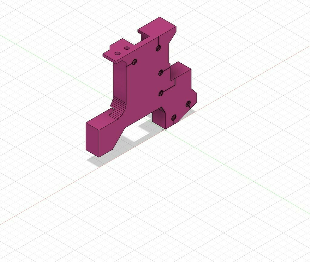 Free 3D file Biqu B1 - Biqu H2 V2S dragchain mount 🧞‍♂️・3D printable ...