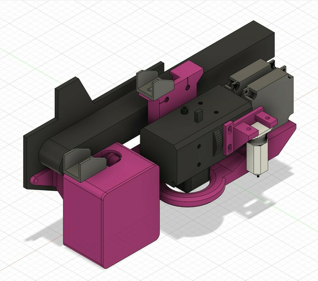 Free 3D file Biqu B1 - Biqu H2 V2S dragchain mount 🧞‍♂️・3D printable ...