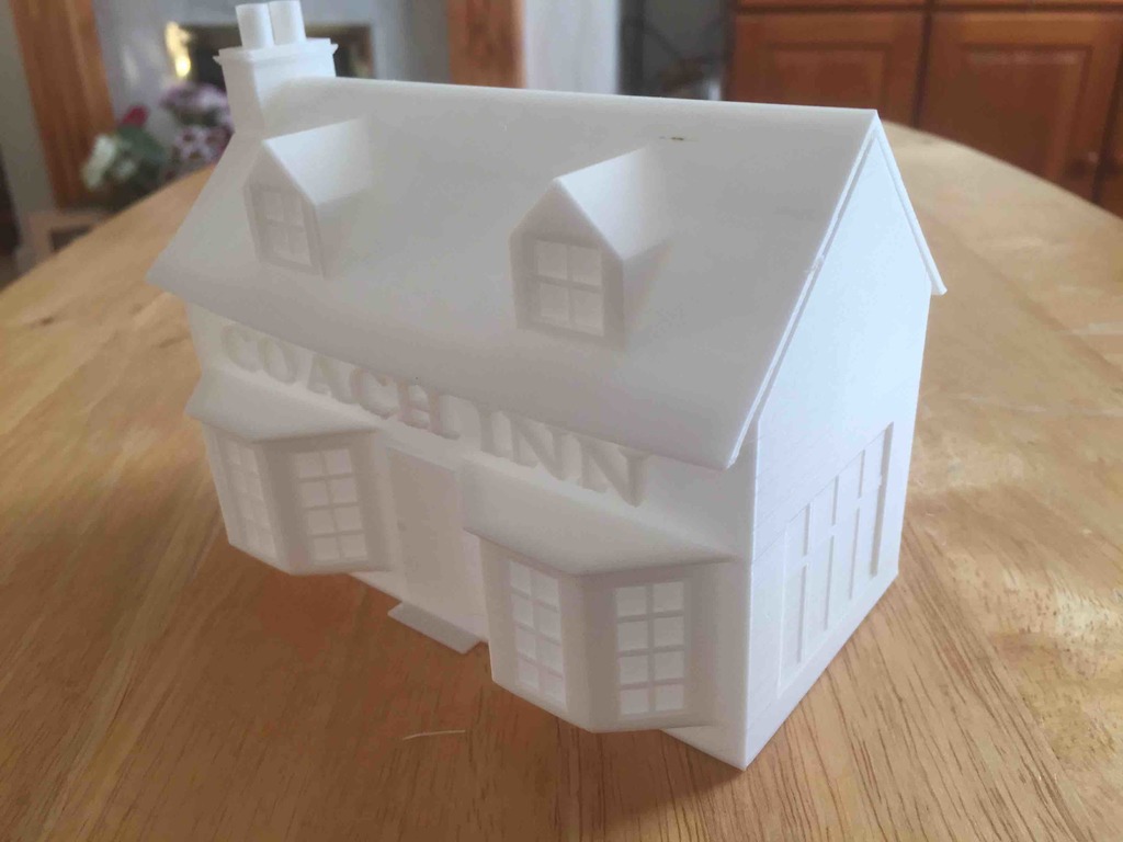 Free 3D file Coach Inn, Pub・3D printing design to download・Cults