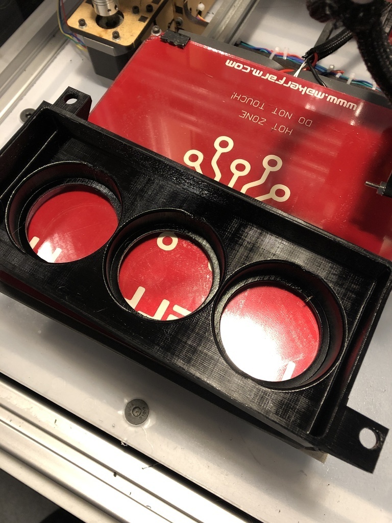 3D file Dodge 80s/90s Truck/Car Gauge Pods・3D printing design to ...