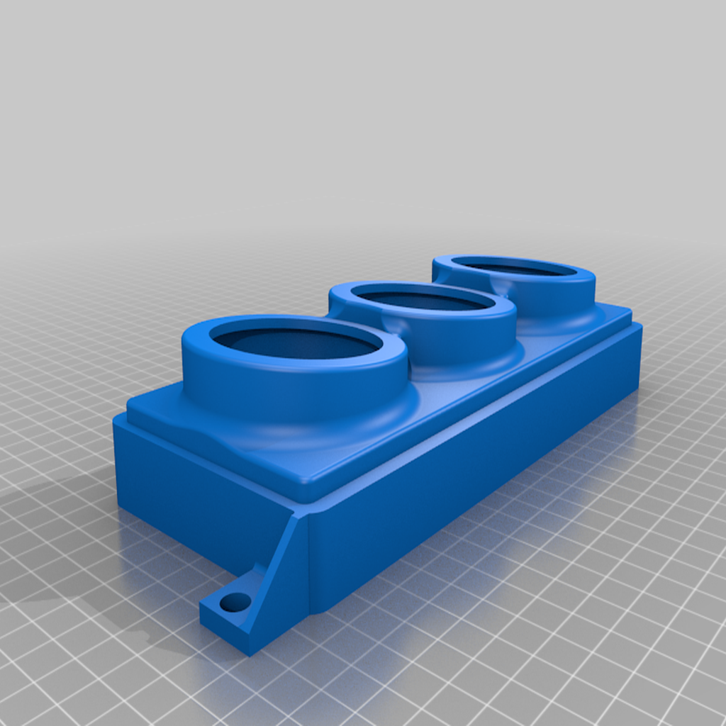 3D file Dodge 80s/90s Truck/Car Gauge Pods・3D printing design to ...