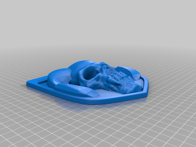 3D file Evil Dodge Ram Tailgate Badge・3D printer design to download・Cults