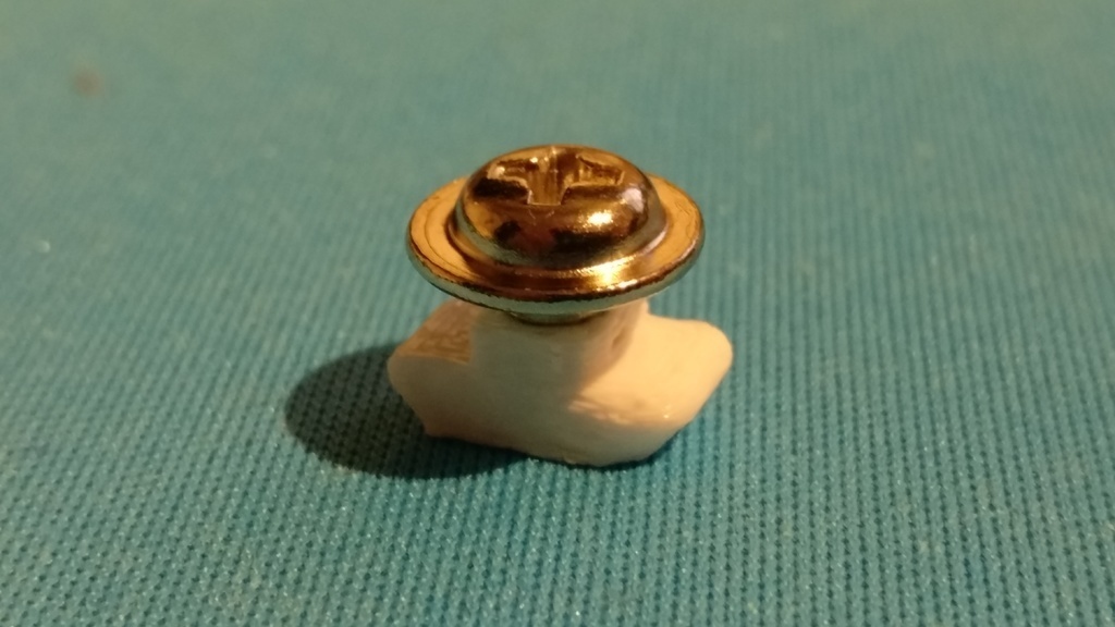 Free 3D file Hammer Head T Nut Drop In M4・3D print design to download・Cults