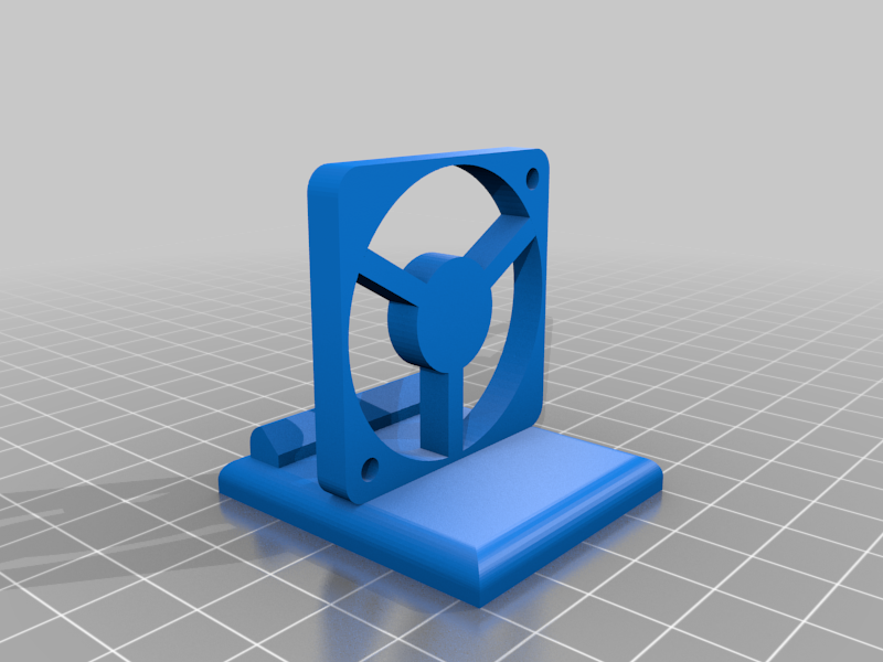 Free 3D file Fan Holder・Model to download and 3D print・Cults