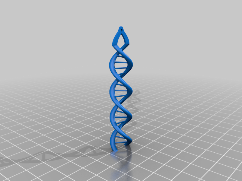 Free 3D file DNA Helix Earring 🧬・3D printing model to download・Cults