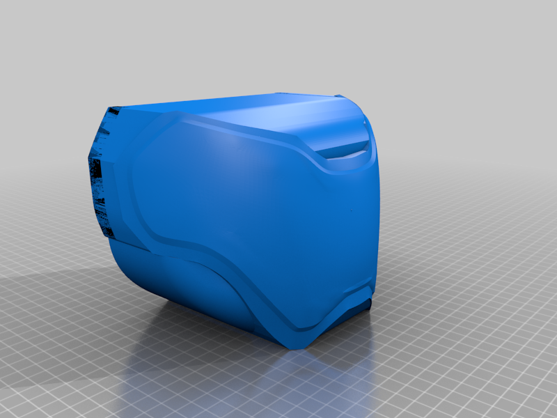 Free 3D file Doom 4 Helmet Visor Buck・Template to download and 3D print ...