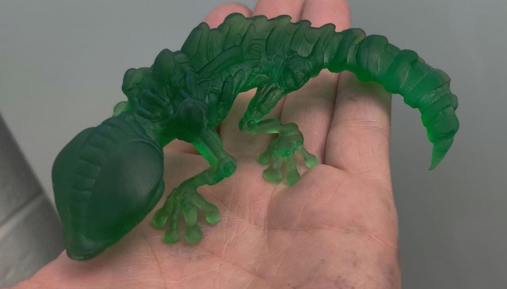 Free 3D file Cyberdelic Gecko・Model to download and 3D print・Cults