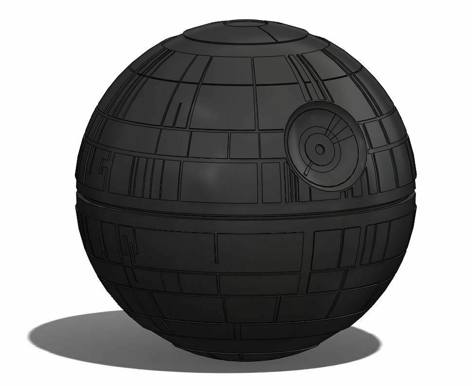 Free 3D file Death Star・3D printer design to download・Cults