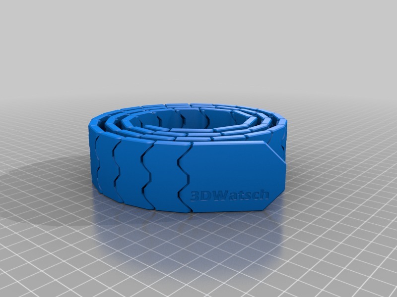 Free 3D file size 36 Customized Belt (print in place, , MMU design ...